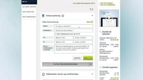 Hjælp til jobnet.dk
