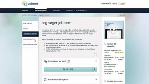 Hjælp til jobnet.dk
